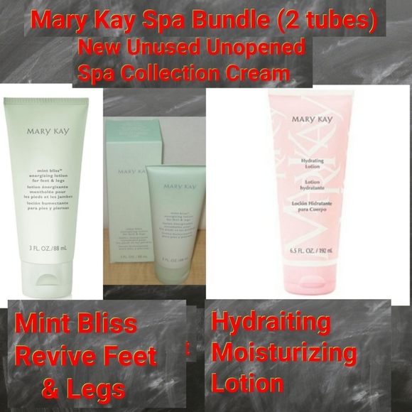 Mary Kay | Bath & Body | New Mary Kay Spa Bundlehydrait Cream 65oz Mint ...